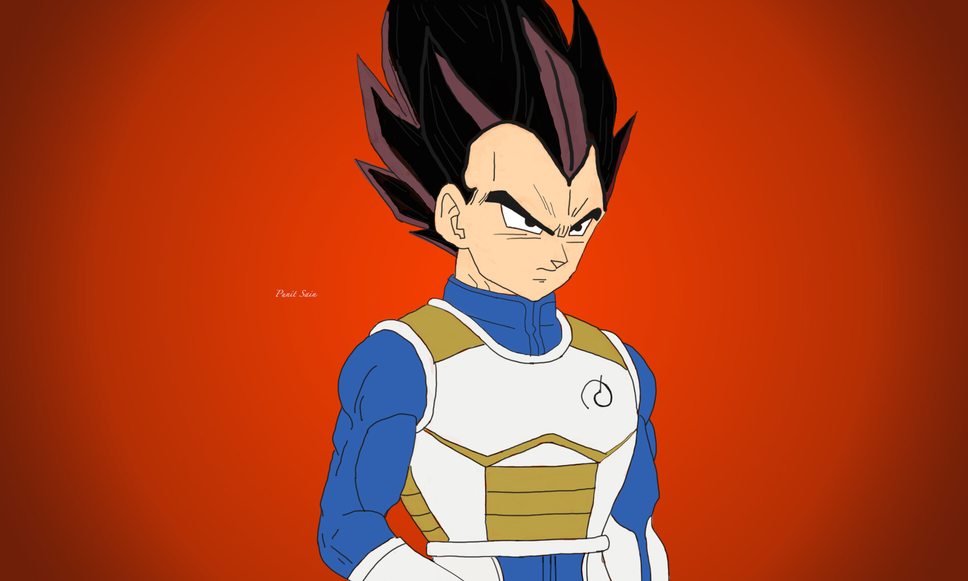 ArtStation - Vegeta Character