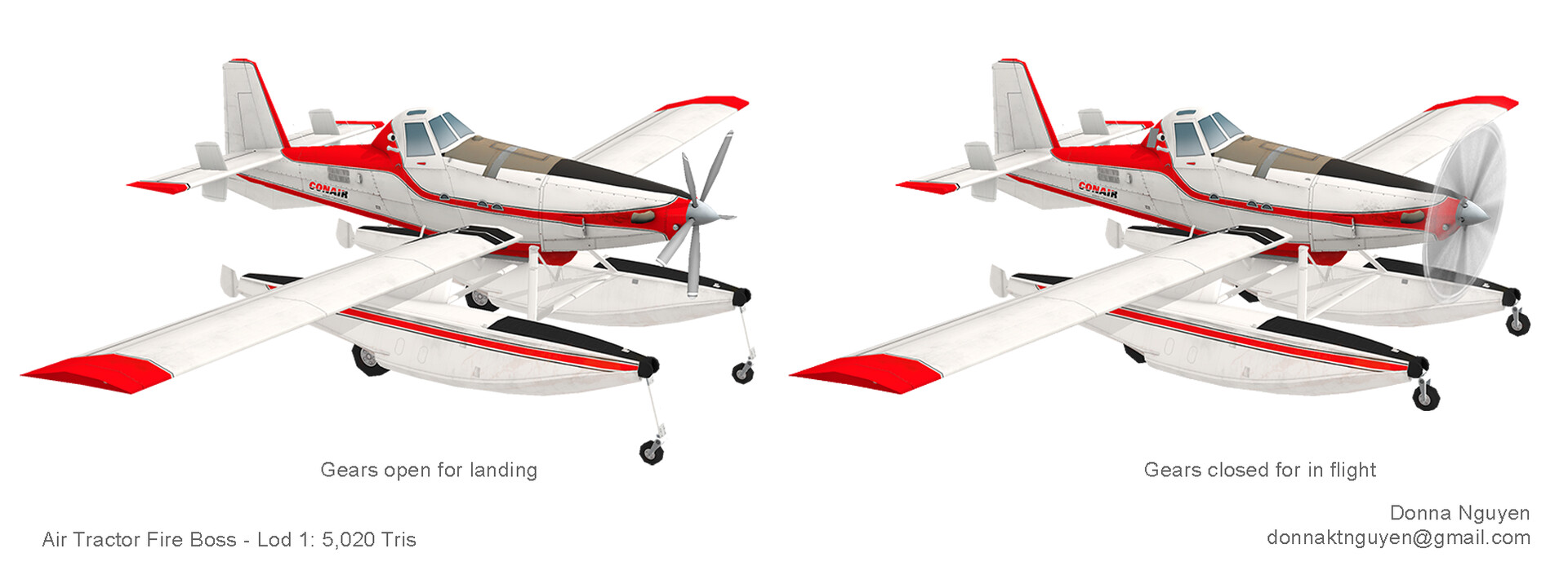 Donna Nguyen - Conair Air Tractor AT 802 Fire Boss