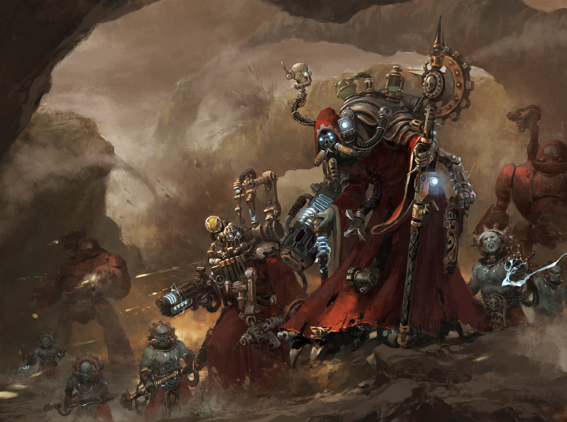 ArtStation - Warhammer 40k illustrations