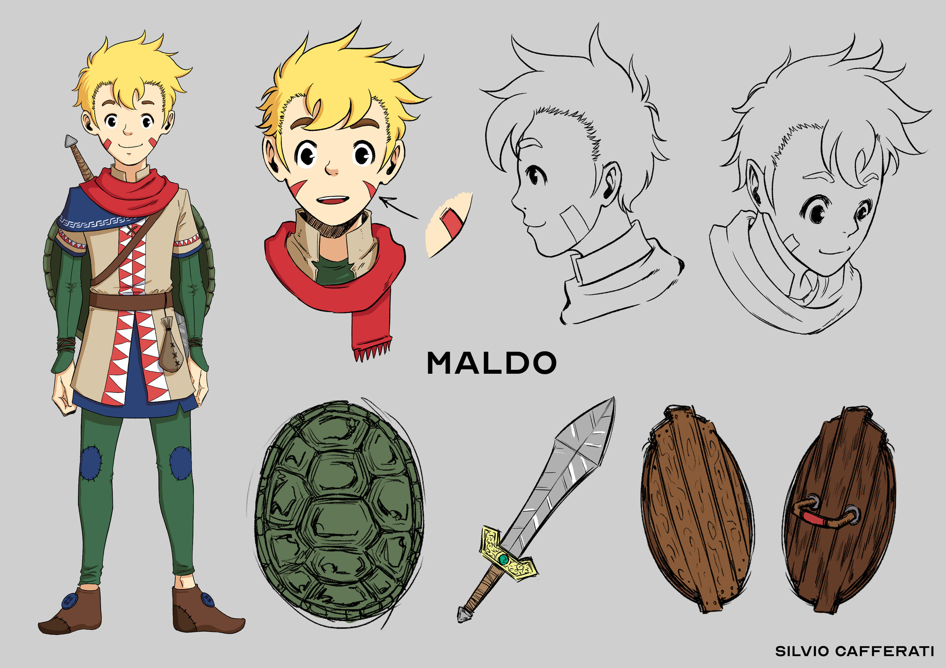 ArtStation - Maldo. Original Character Design. 2021.
