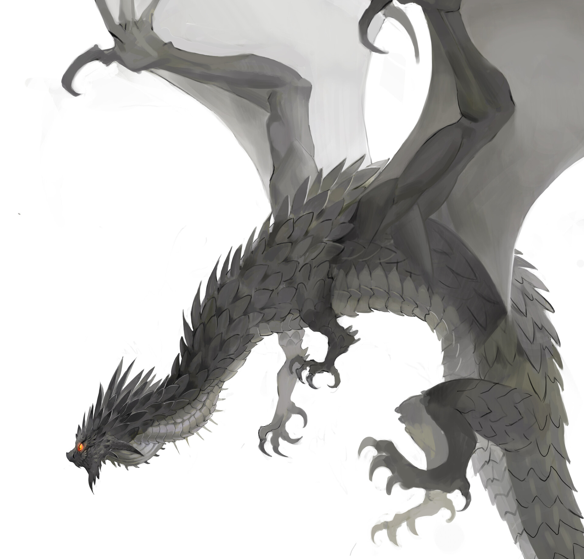 ArtStation - Black Dragon