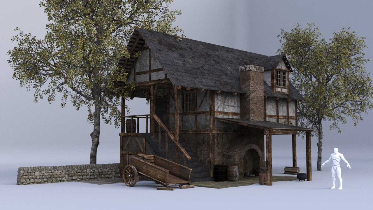 ArtStation - Medieval forge