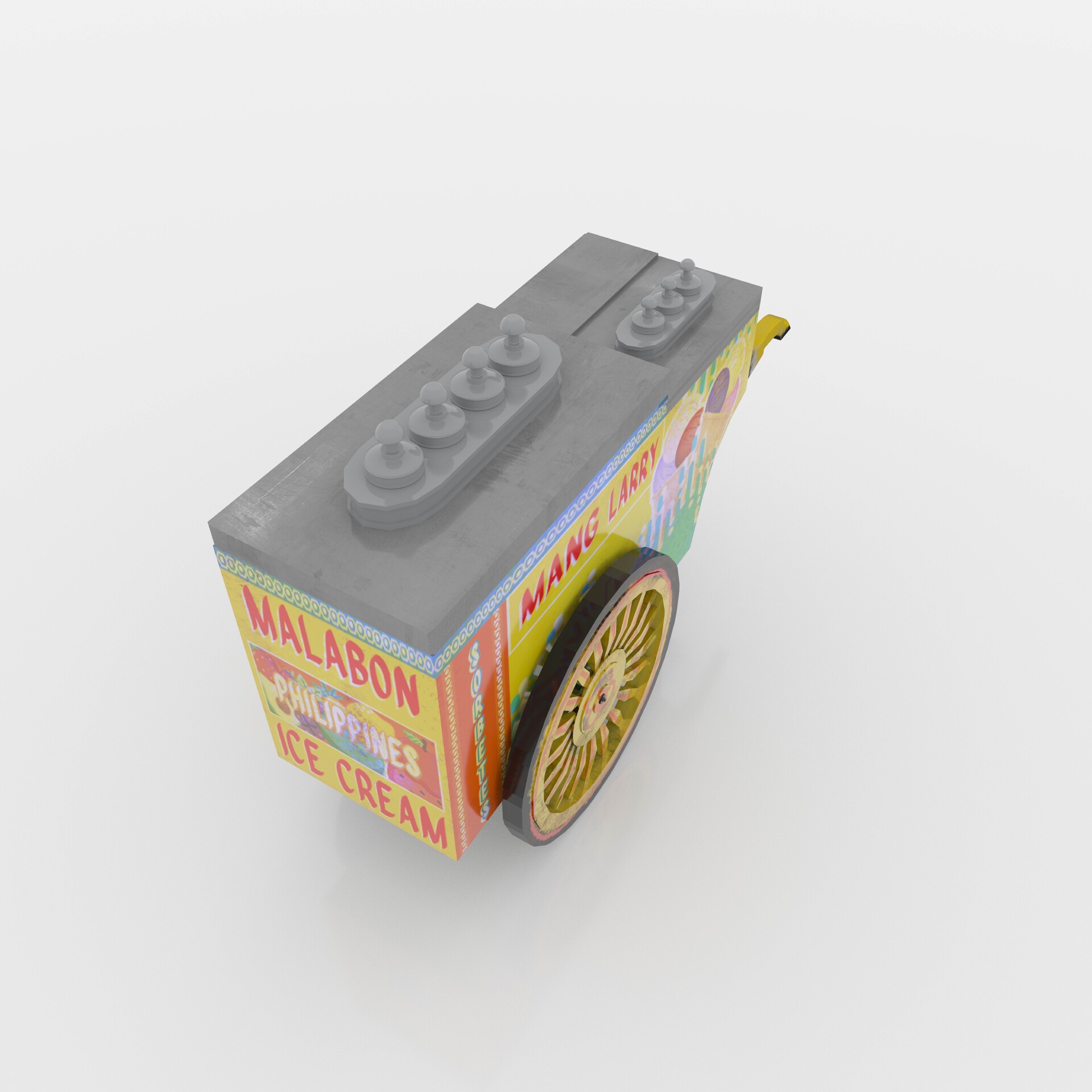 ArtStation - Pinoy Sorbetes Cart