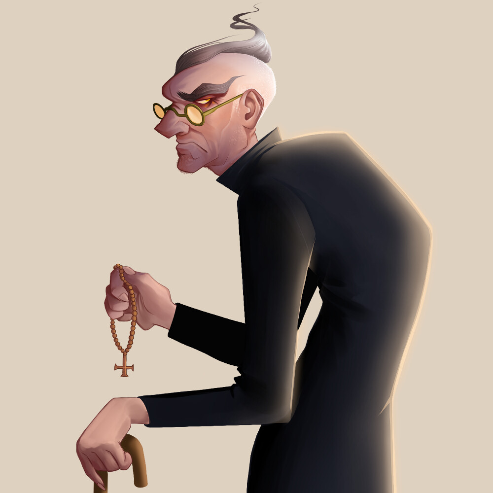 ArtStation - Evil Priest