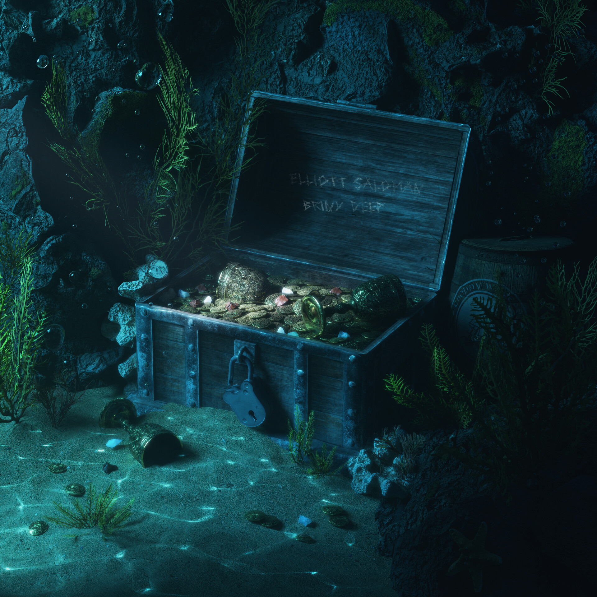 ArtStation - Briny Deep - EP Cover