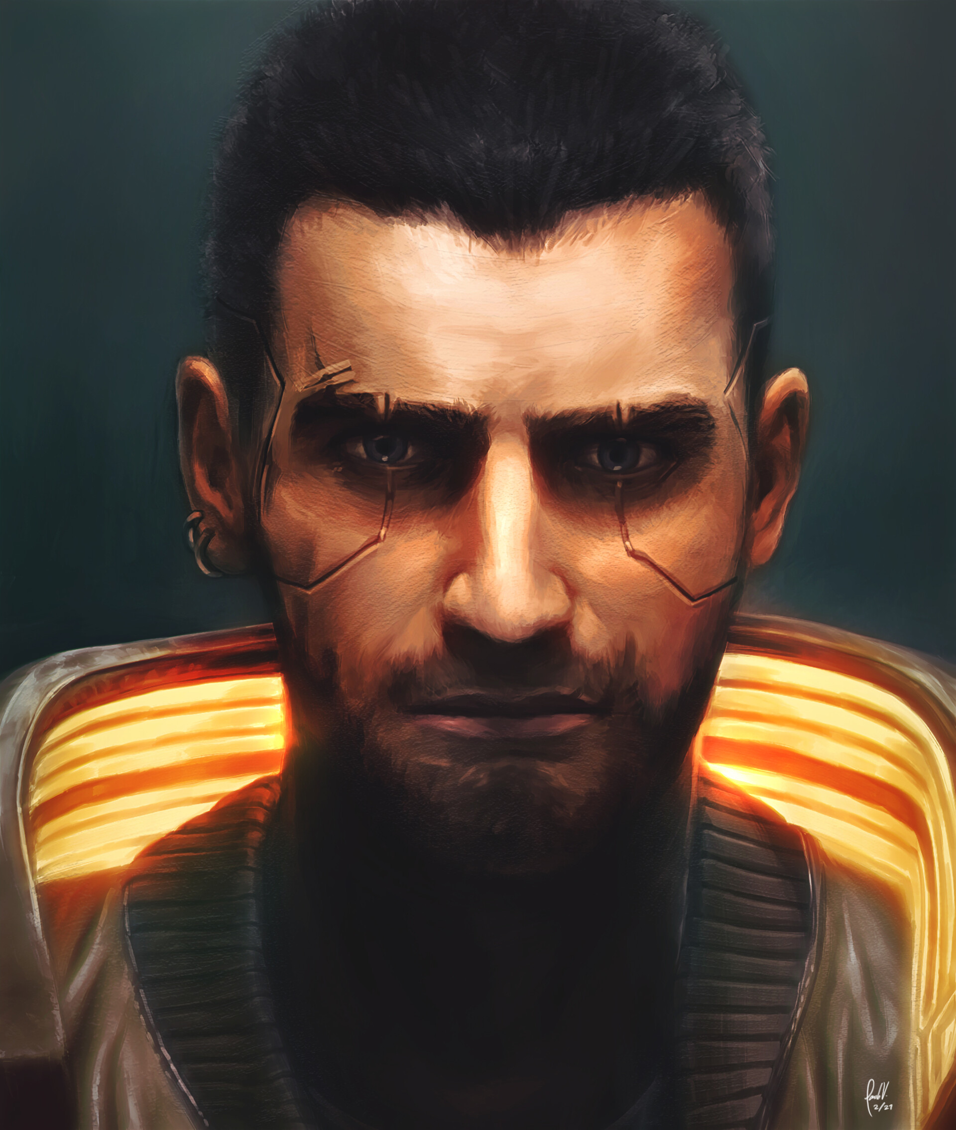 ArtStation - V - Cyberpunk 2077