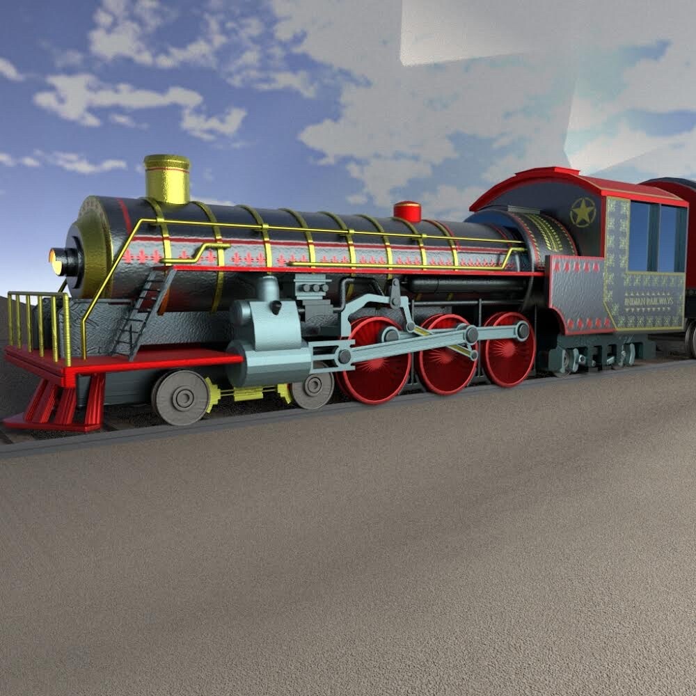 ArtStation - Steam Loco