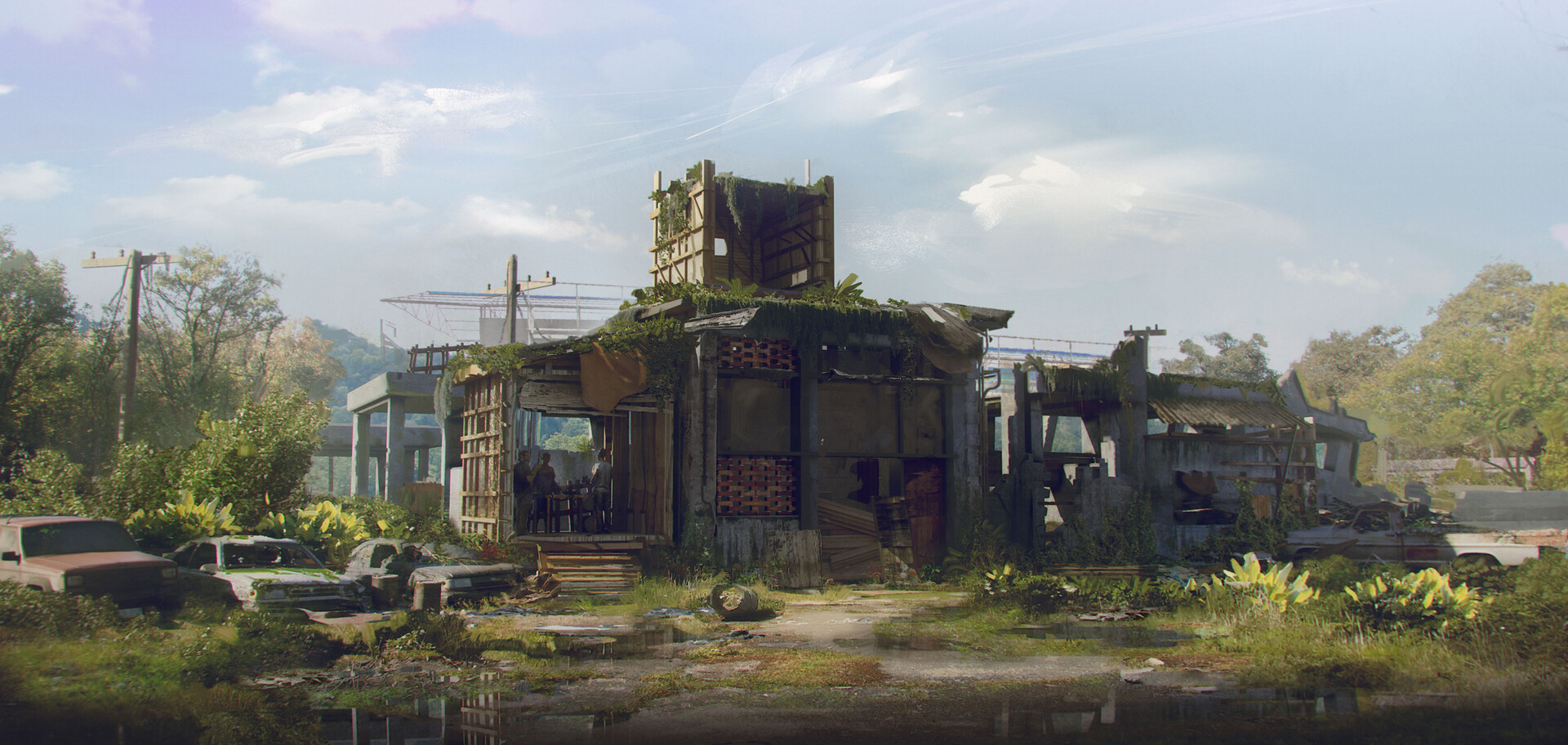 ArtStation - Survival Block Concept