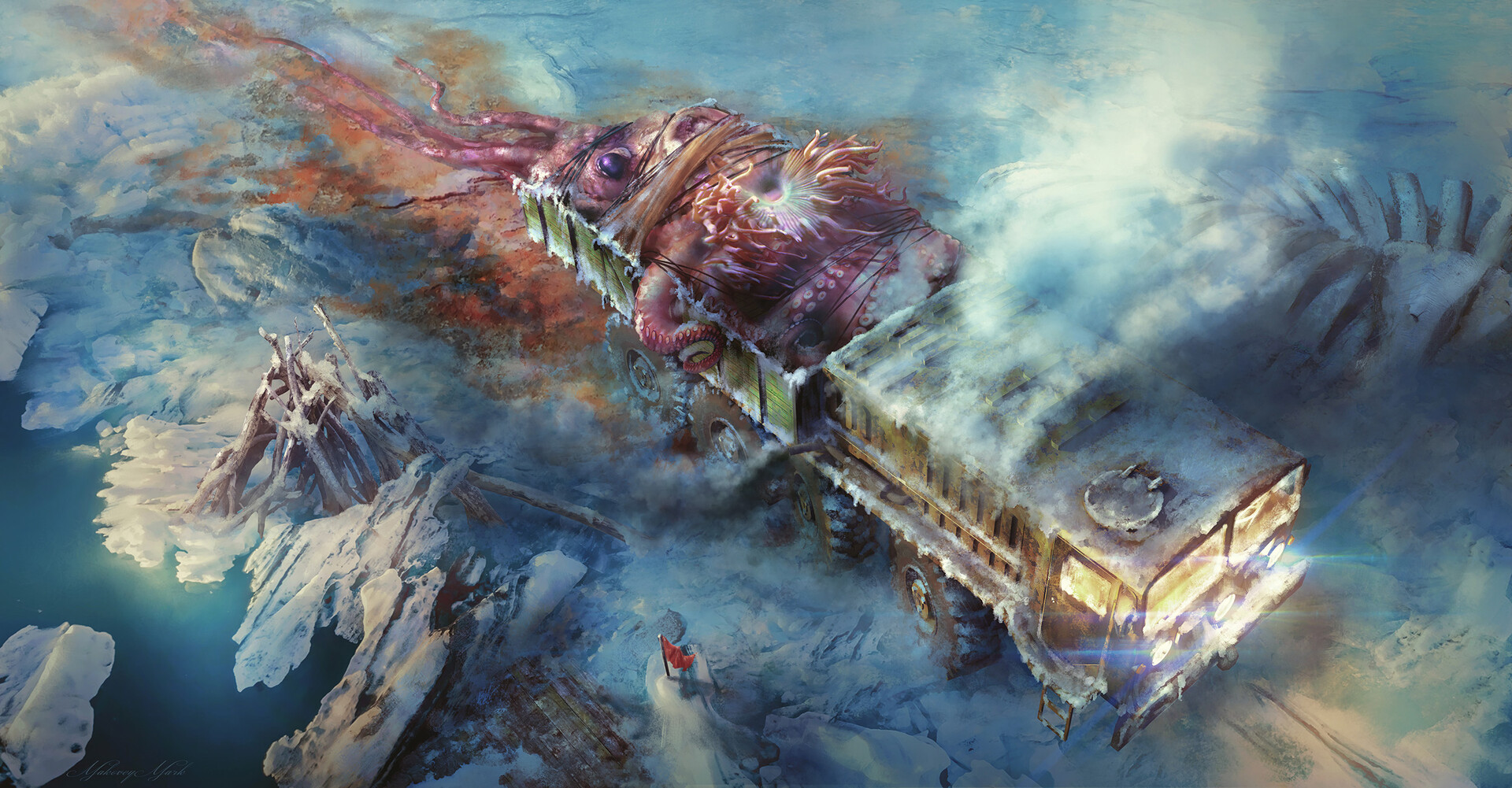 The Leviathan by Jim Murray (Post from /r/Monsterdeconstruction ... The Leviathan by Jim Murray (Post from /r/Monsterdeconstruction ...