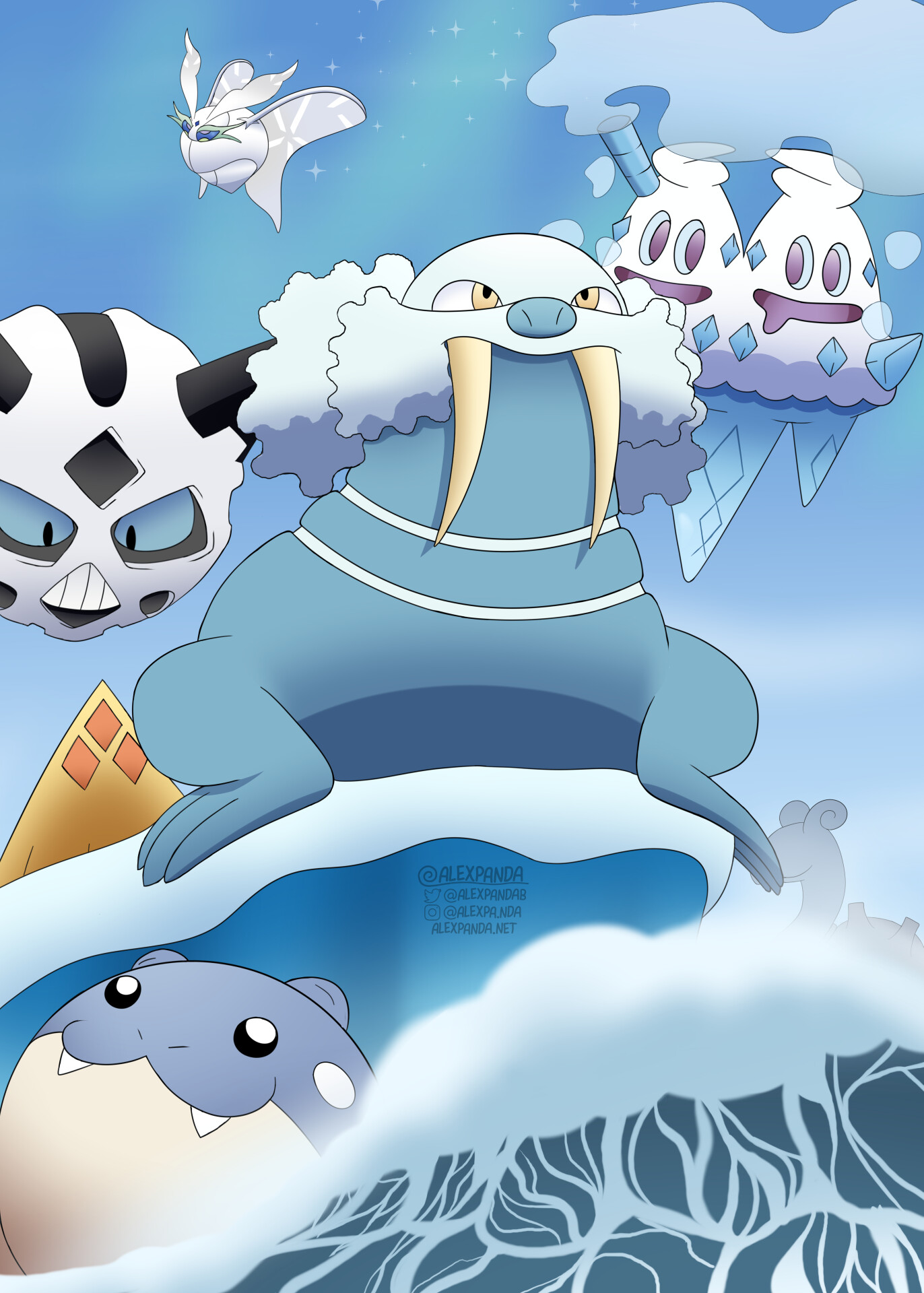 ArtStation - Ice Type Pokemon