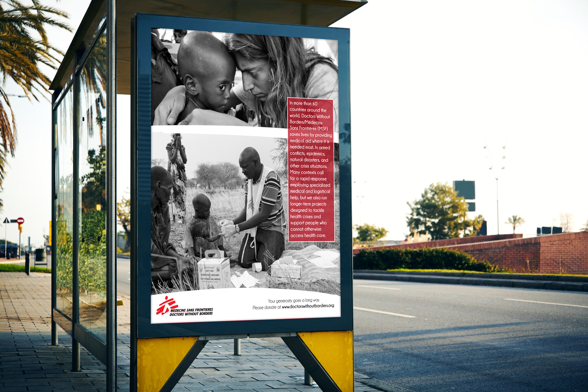 ArtStation - Doctors Without Borders Advertisment