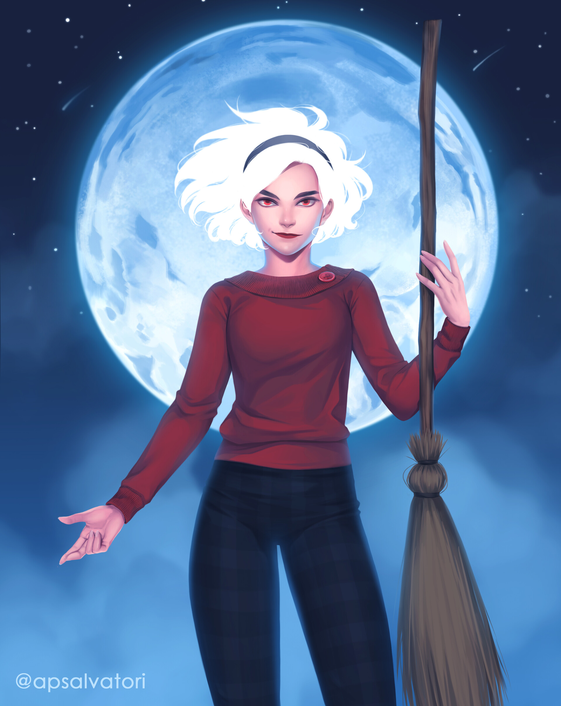 ArtStation - Sabrina Spellman Fanart
