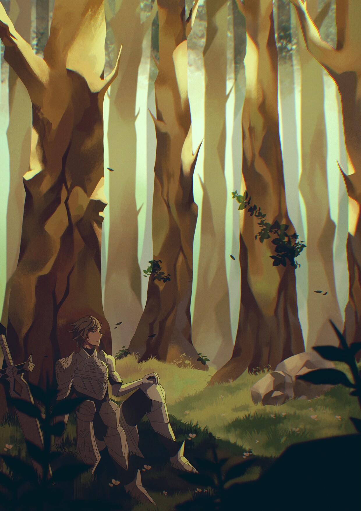 ArtStation - Off-duty Knight