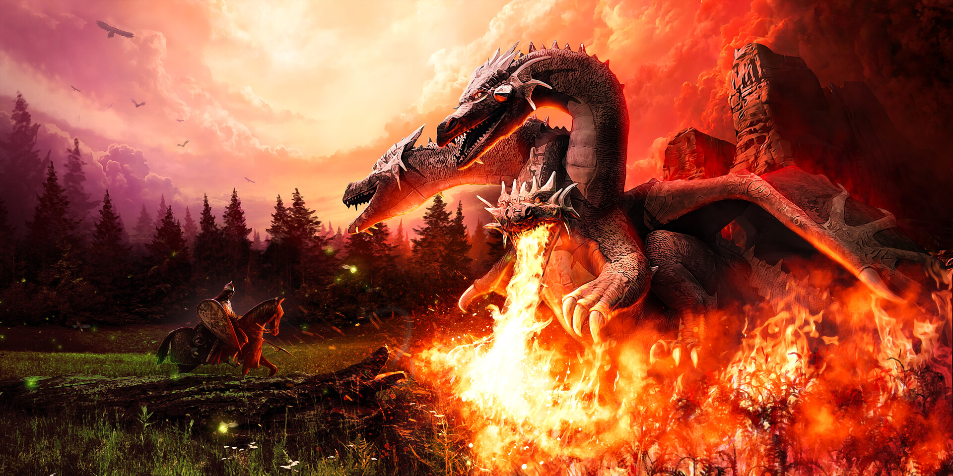 ArtStation - Zmey Gorynych