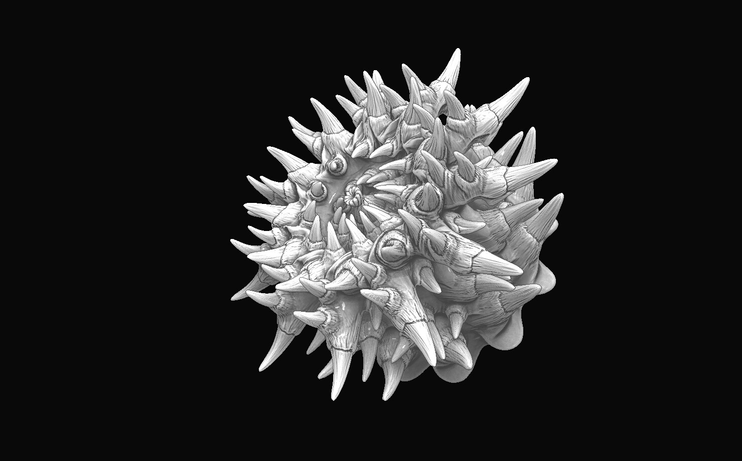 ArtStation - Ceiling monster from halflife inspired model for 3d printing