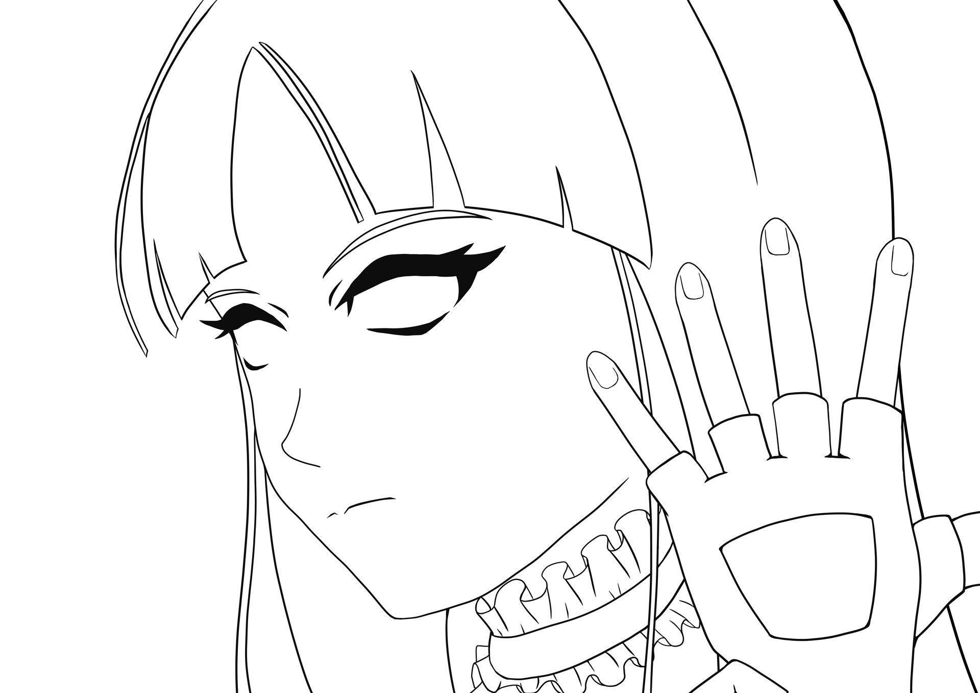 emo couple coloring pages