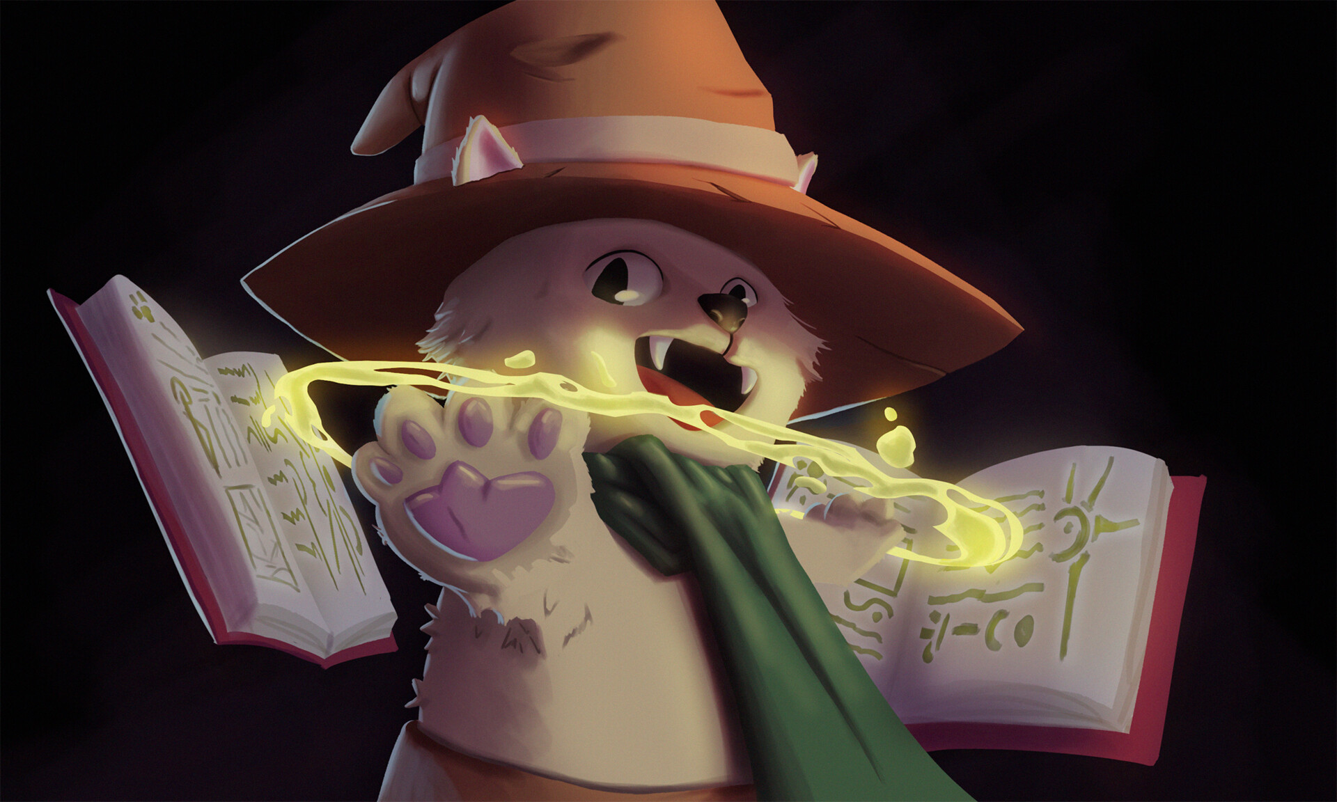 ArtStation - Magic Cat