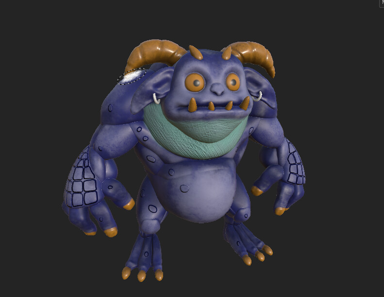 ArtStation - Ogre Monster