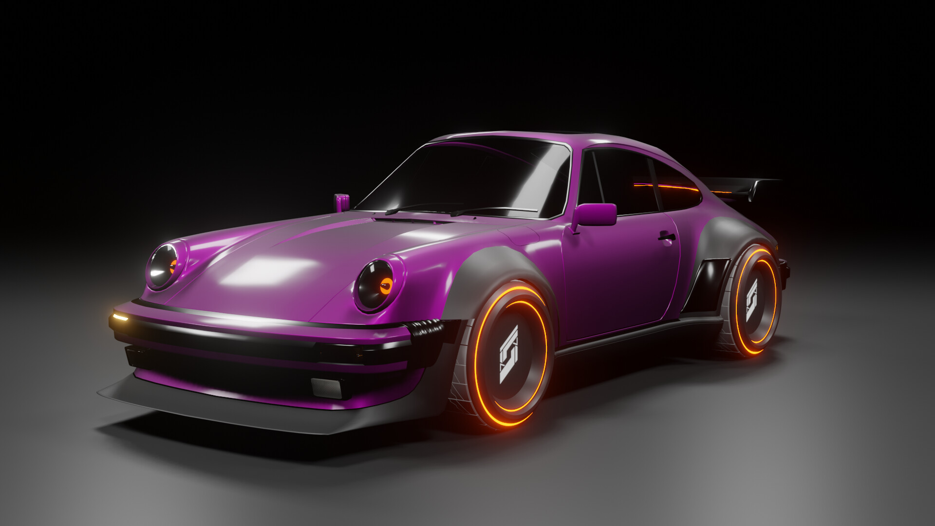 ArtStation - Cyberpunk Porsche