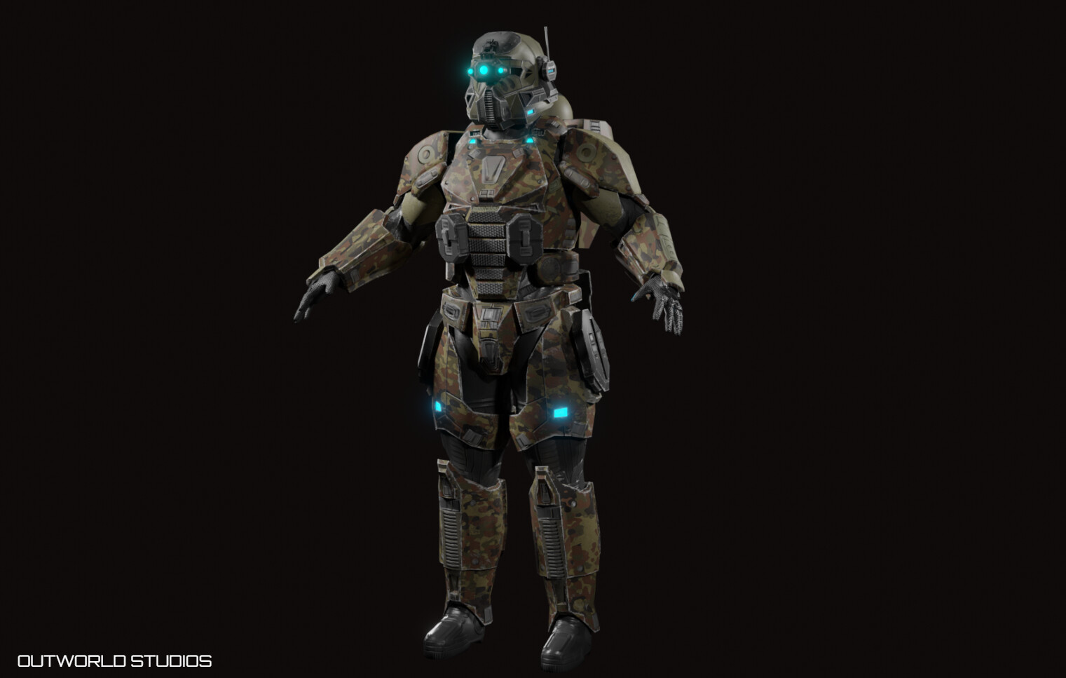 ArtStation - Scion Conflict: Sentinel Armor