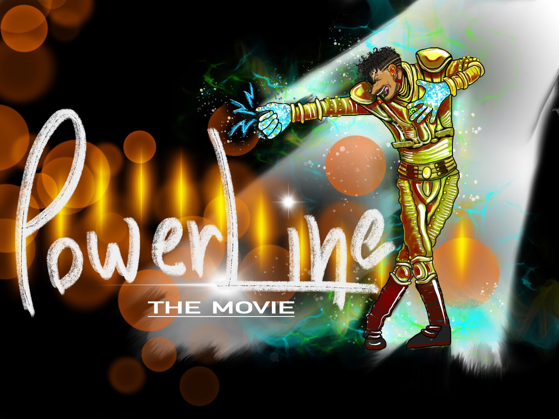 ArtStation - Powerline character sketch