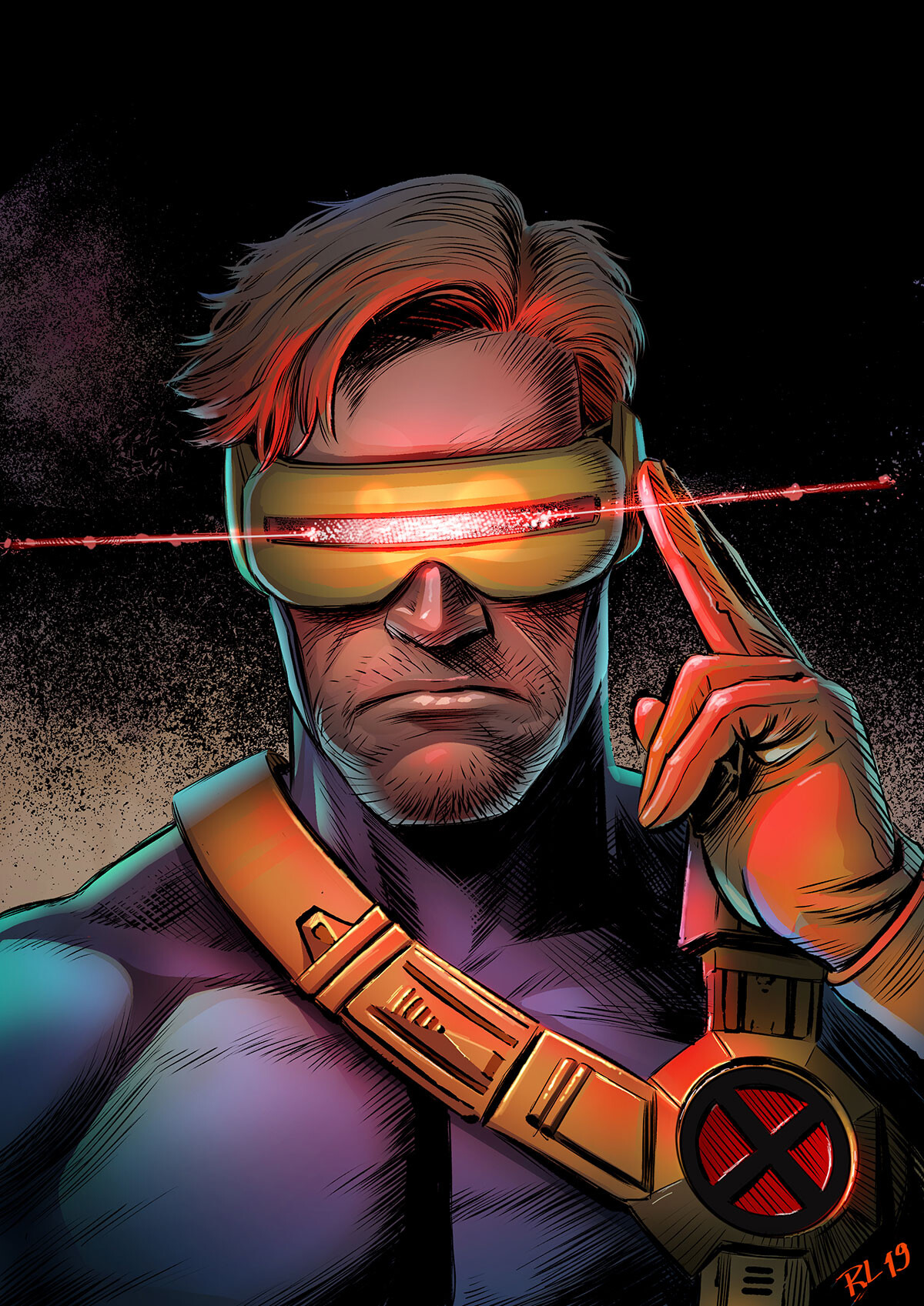 ArtStation - Cyclops- 90' style