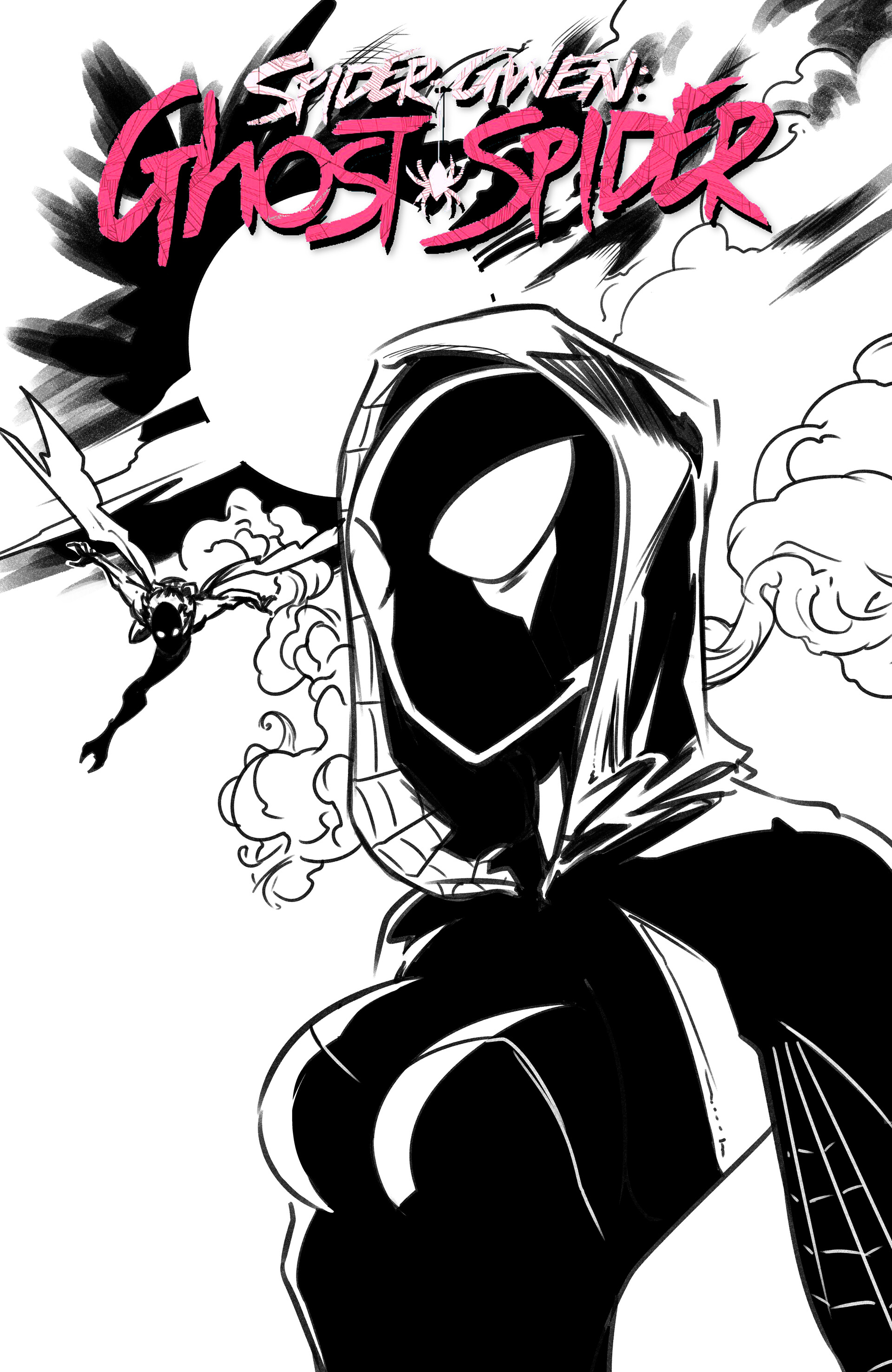 ArtStation - Ghost Spider Layout Samples (SKETCH)