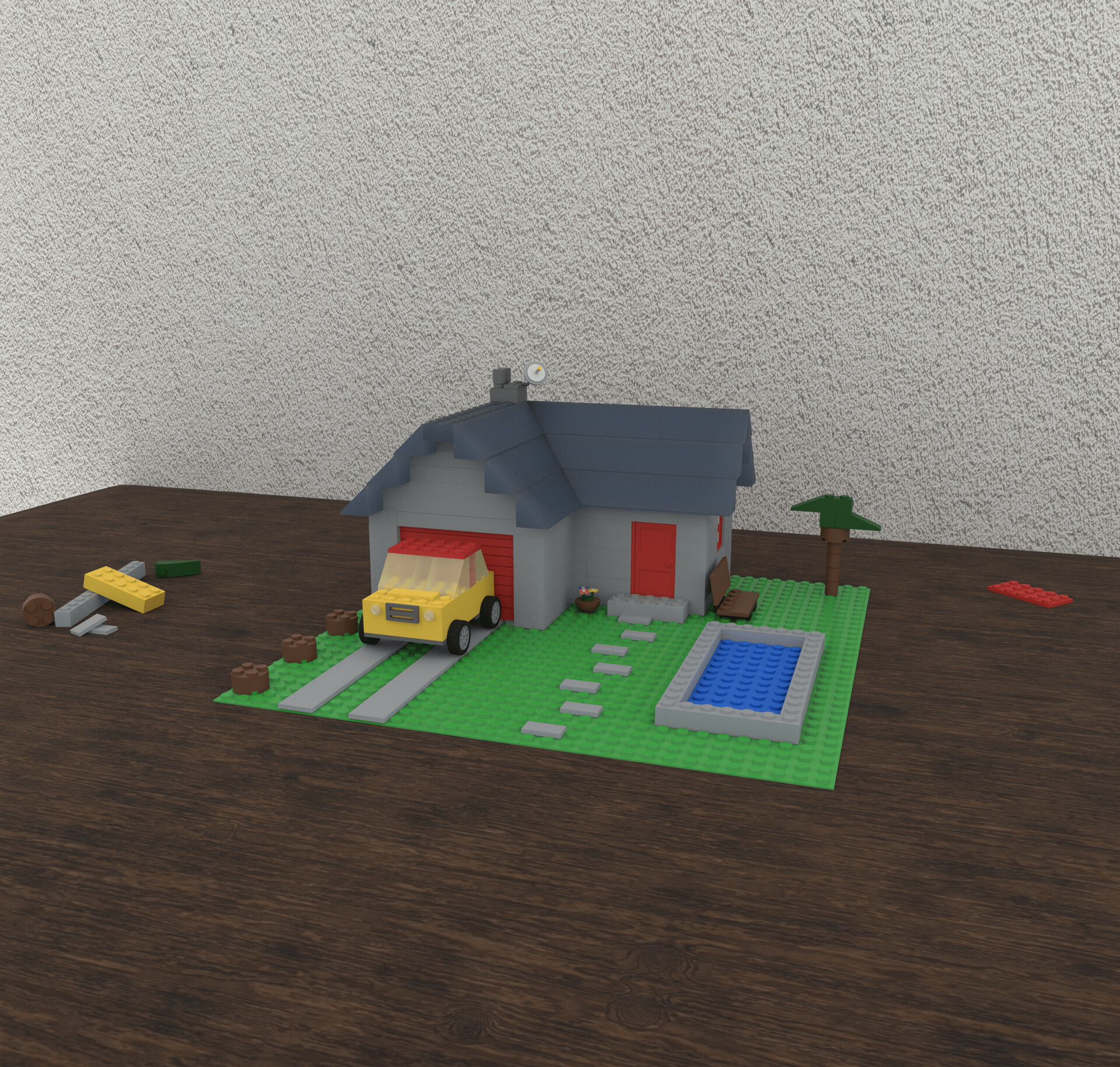 ArtStation - Lego House