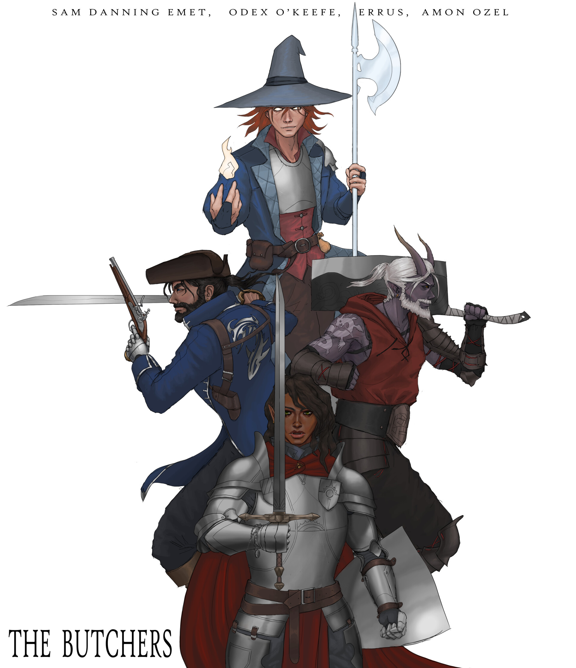 ArtStation - The Butchers - D&D art