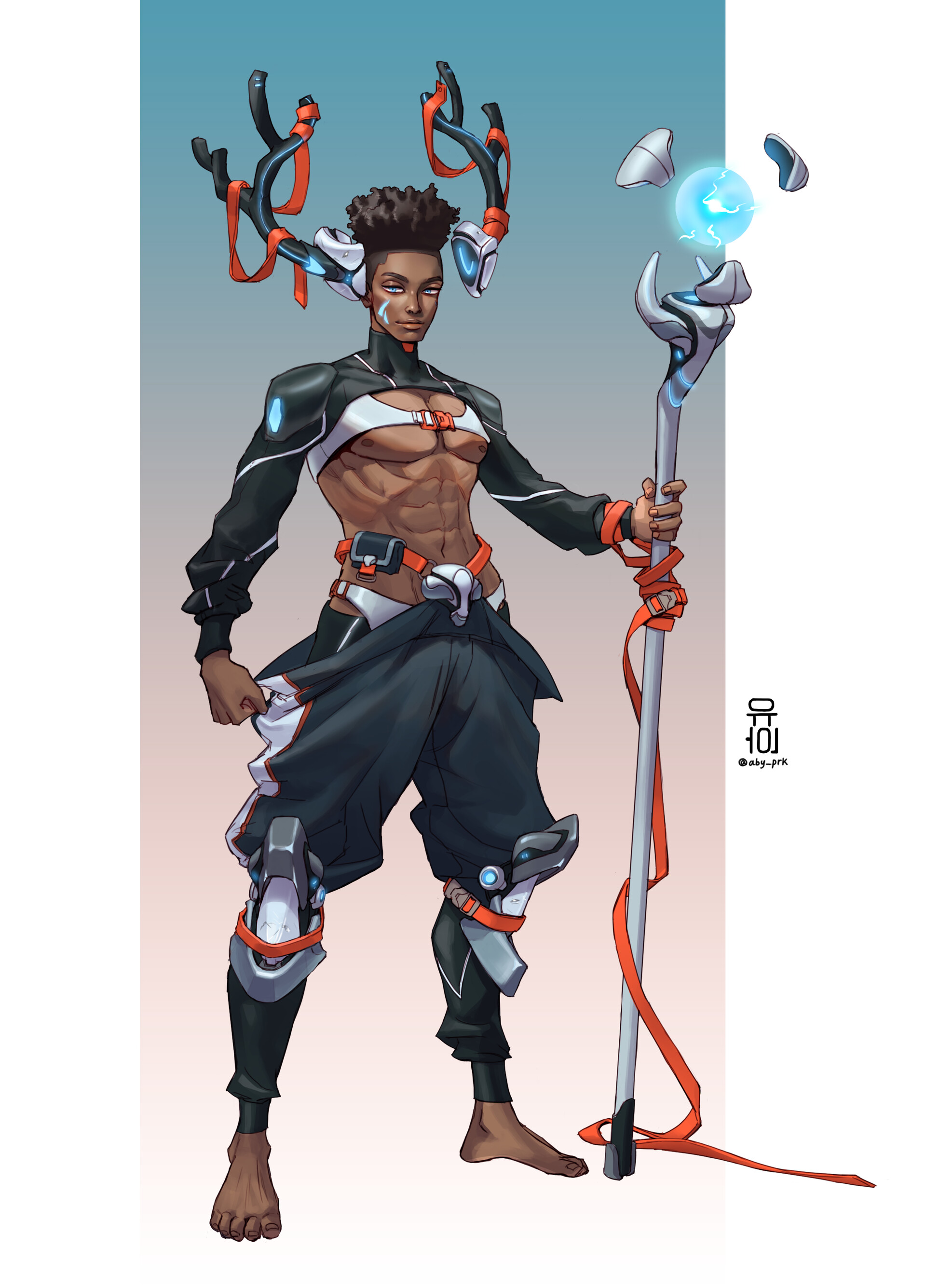 ArtStation - scifi druid