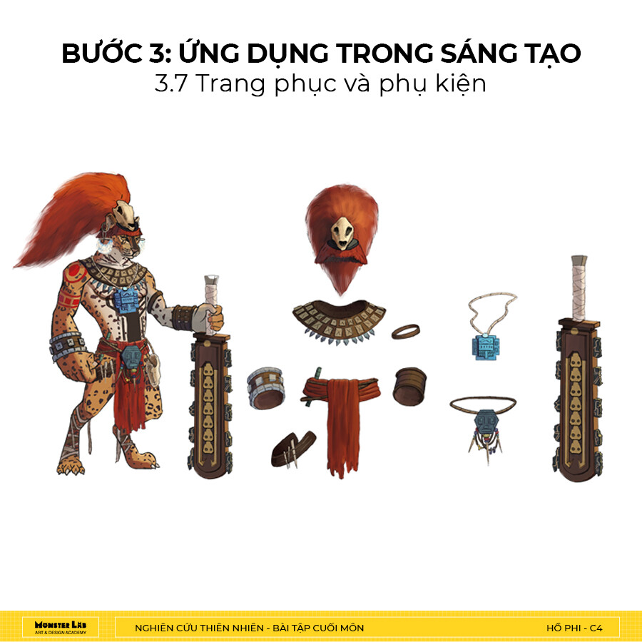 academy.monsterlab - Kinich Paw - Exercise in Nature Sketching subject