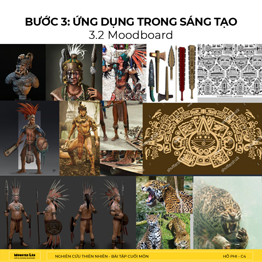 academy.monsterlab - Kinich Paw - Exercise in Nature Sketching subject