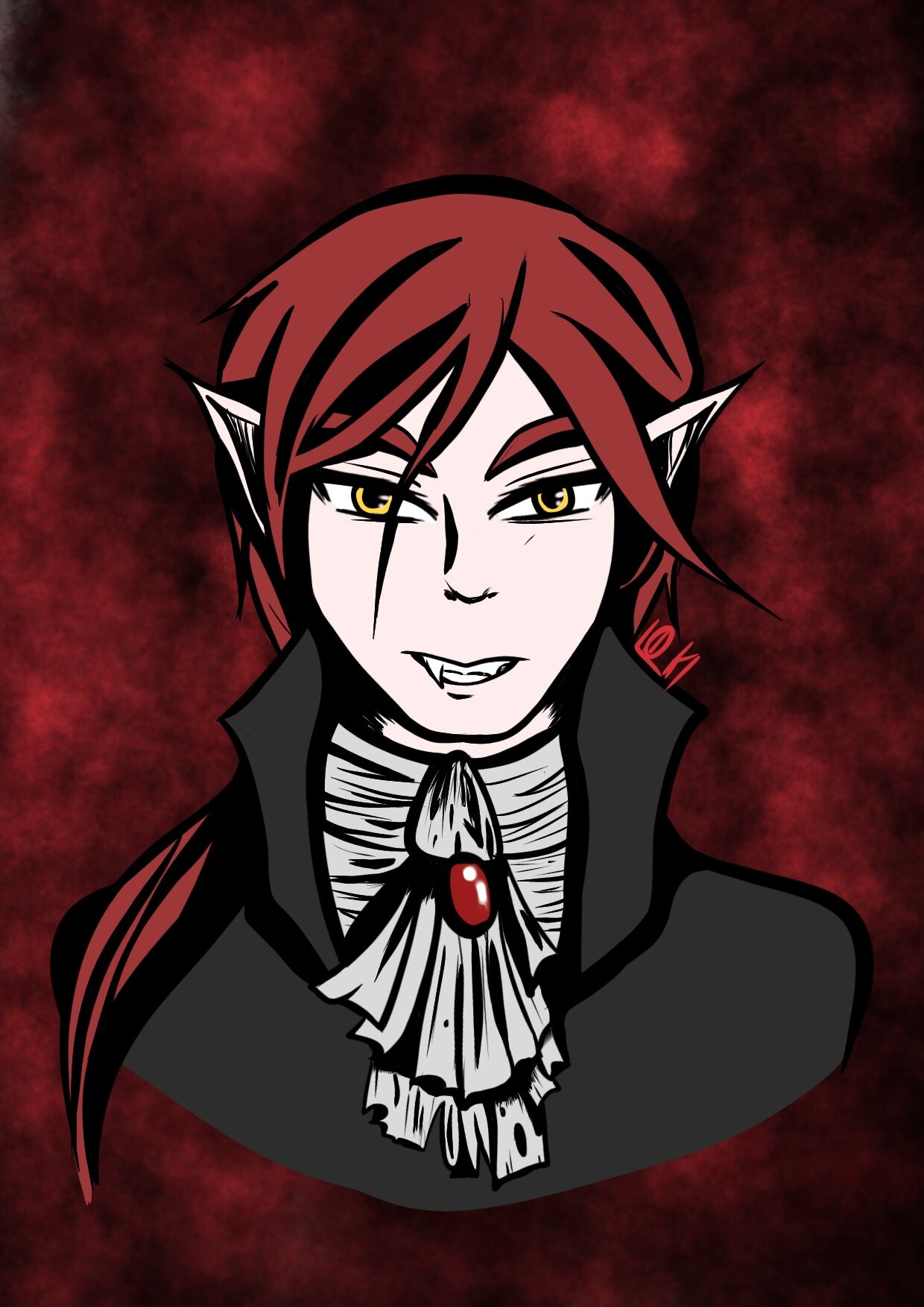 ArtStation - Vampire boy