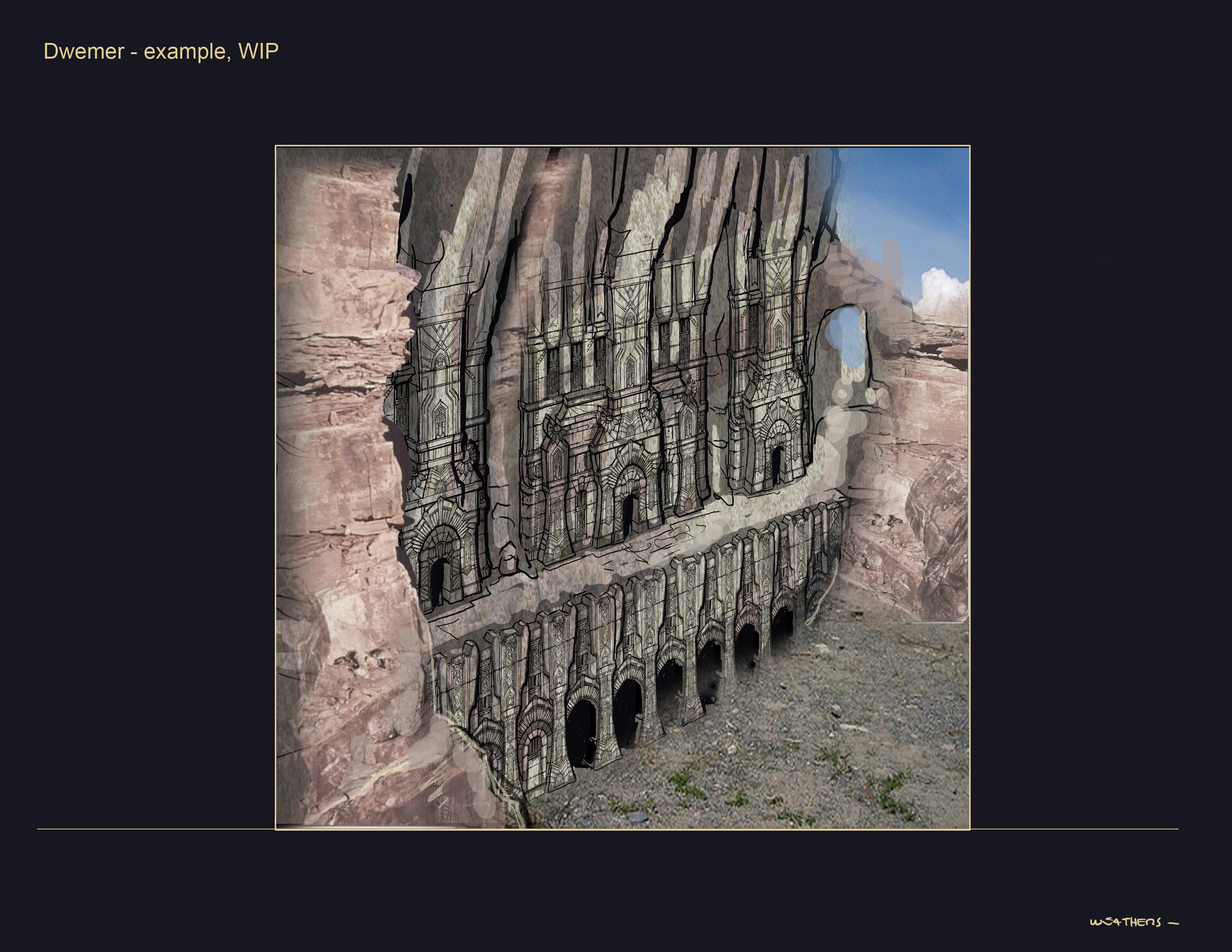 Mathew Weathers - Unused Dwemer Concept, ESO