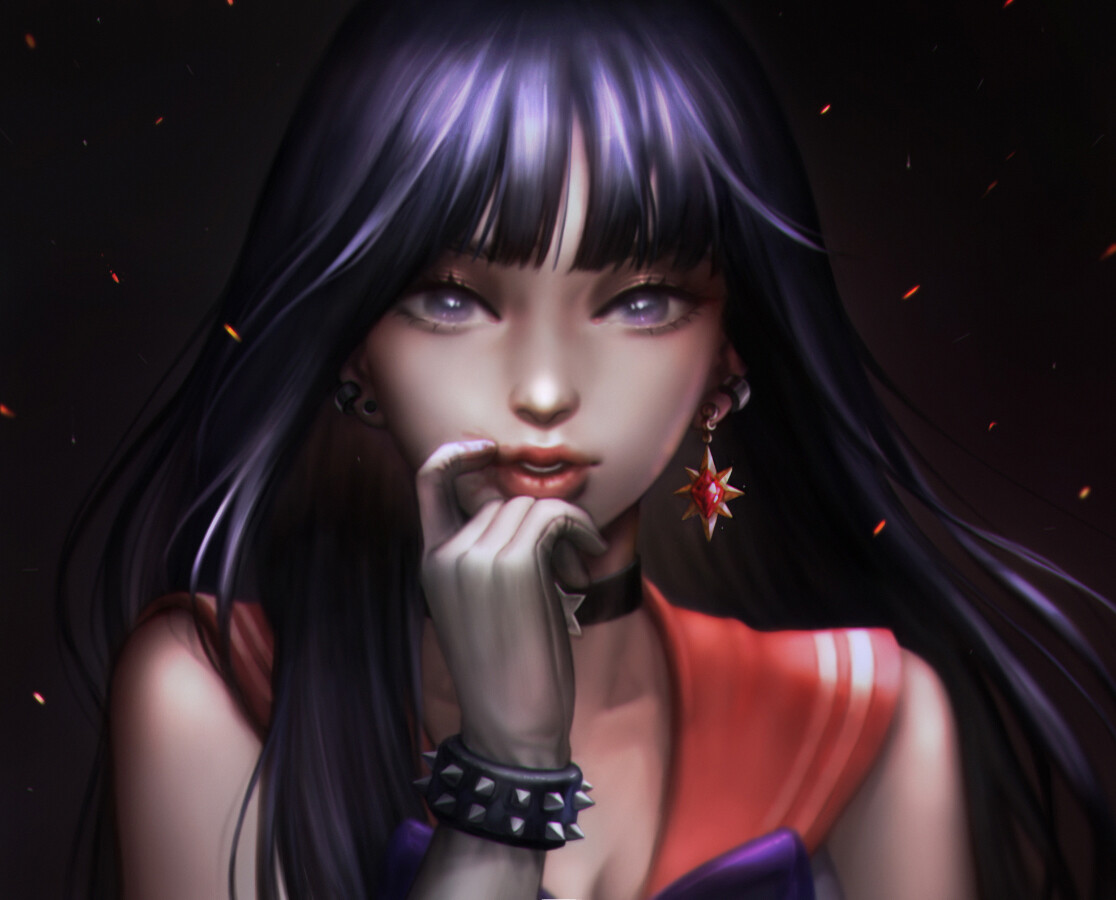ArtStation - Sailor Mars