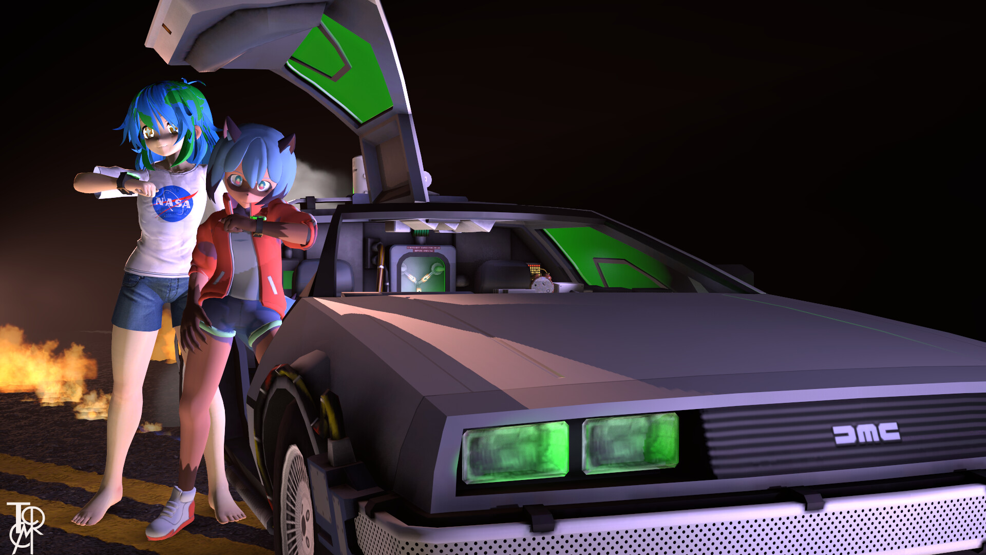 ArtStation - Reverse into the Future