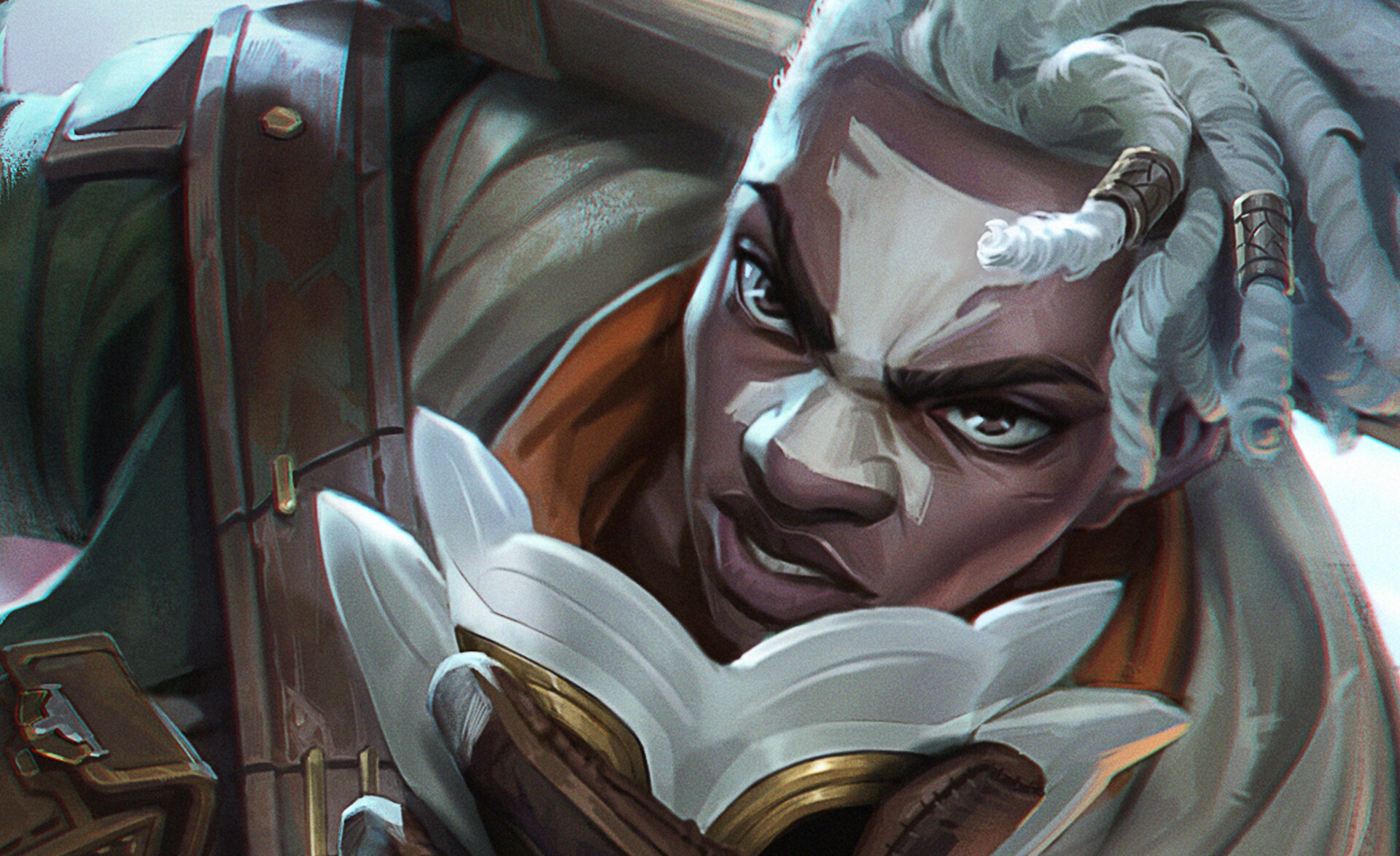 Chengwei Pan - (Arcane)FireLight Ekko splash for League of Lengends