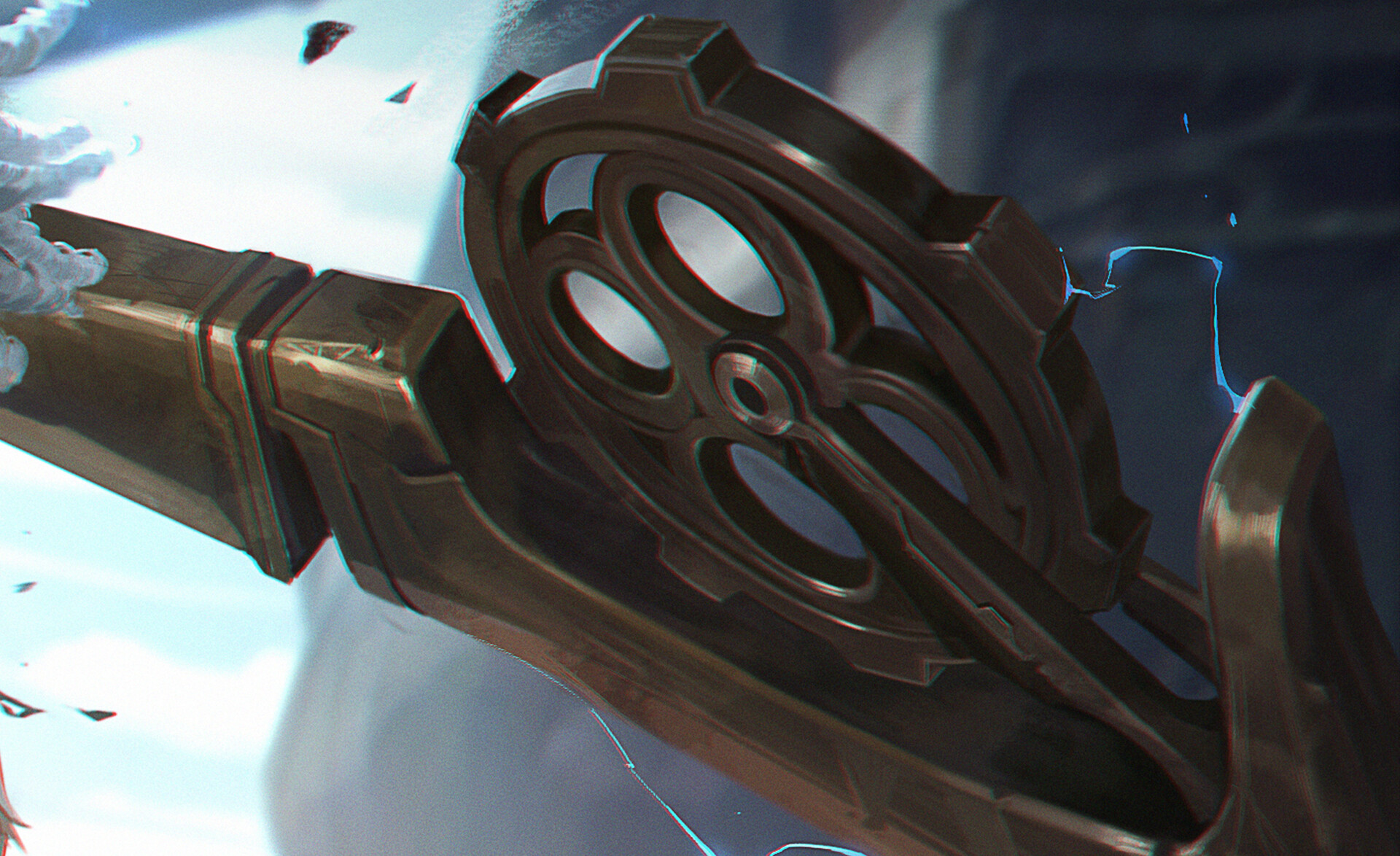 Chengwei Pan - (Arcane)FireLight Ekko splash for League of Lengends
