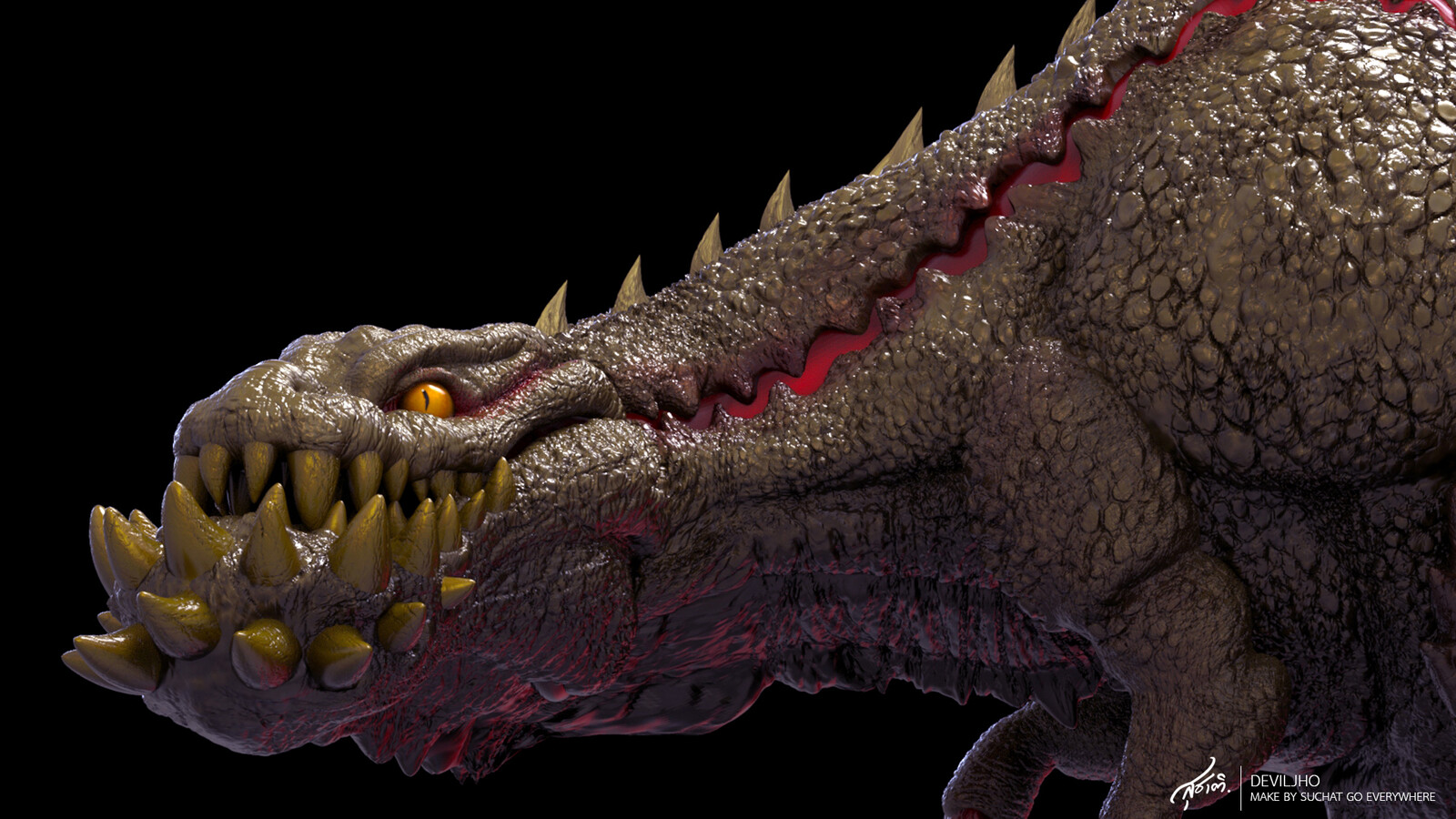 Akkpark Youngkhun - Fanart Deviljho & Aberrant Deviljho