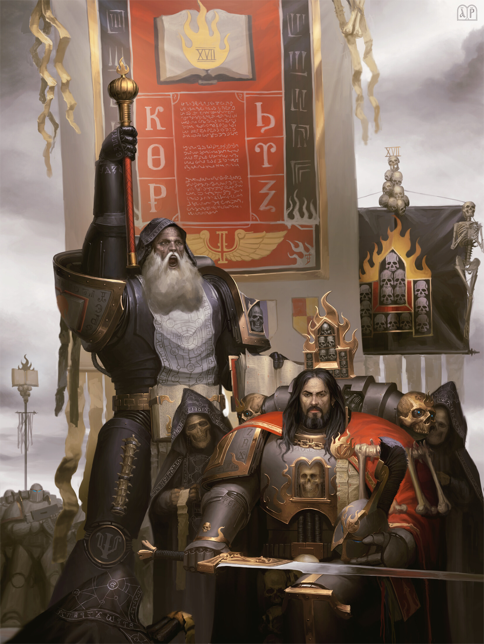 Which legion/chapter has the most badass symbol and why? : r/40kLore