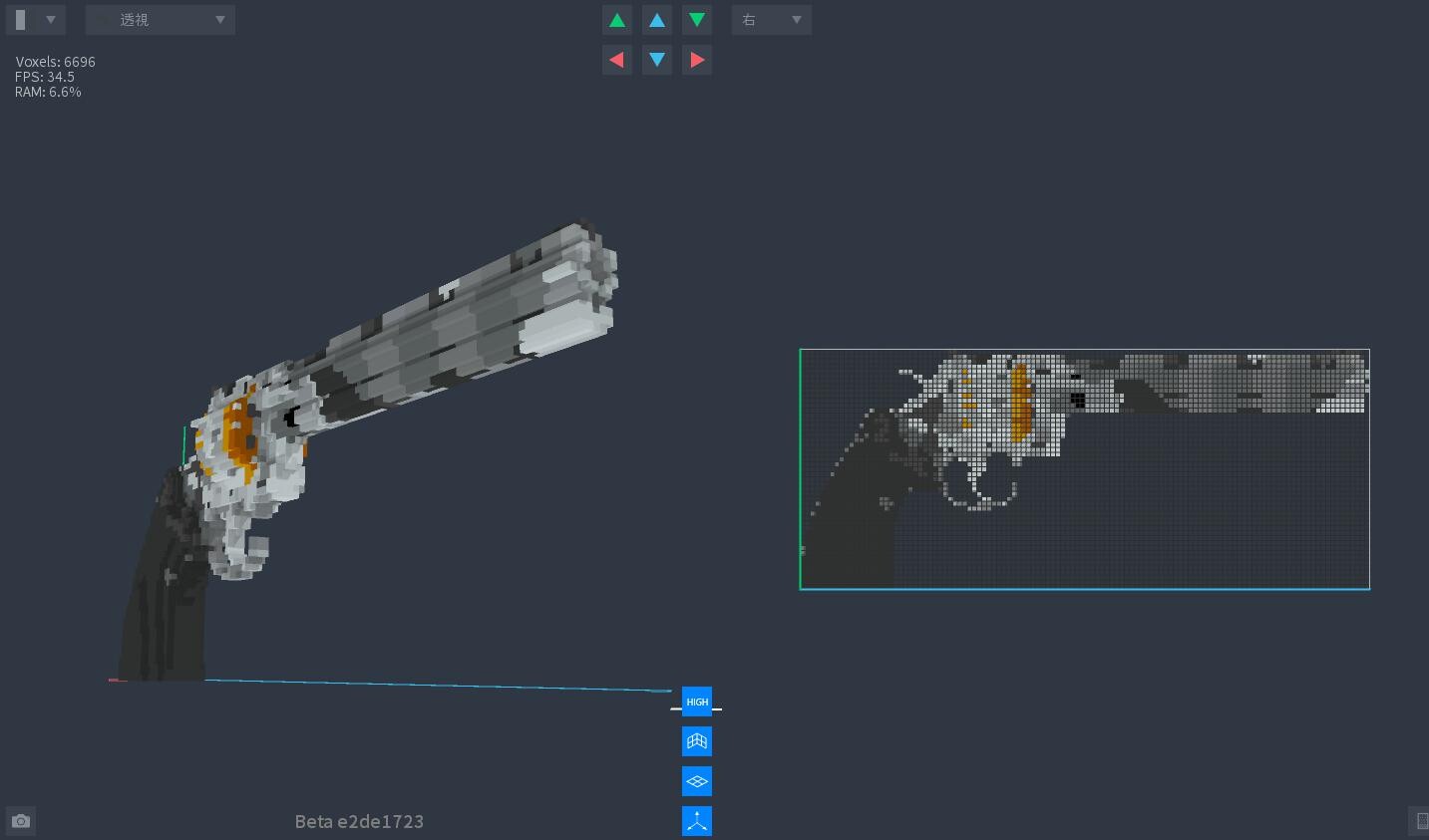 ArtStation - [voxel test] colt python