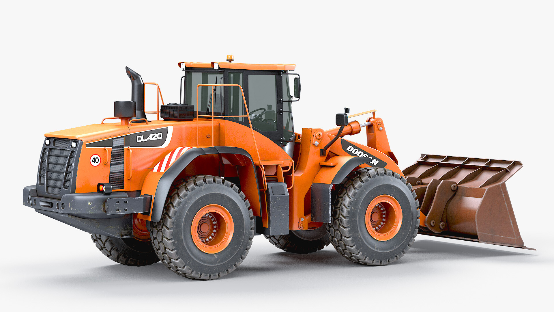 ArtStation - Front Loader Doosan DL 420