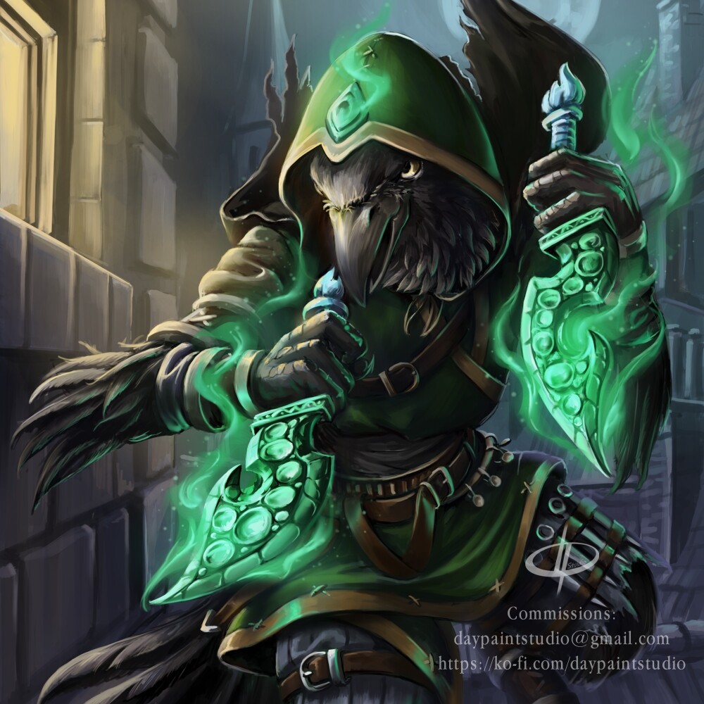 ArtStation - Kenku Rogue