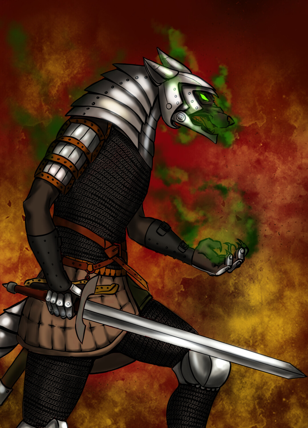 ArtStation - Iron Were-Wolf