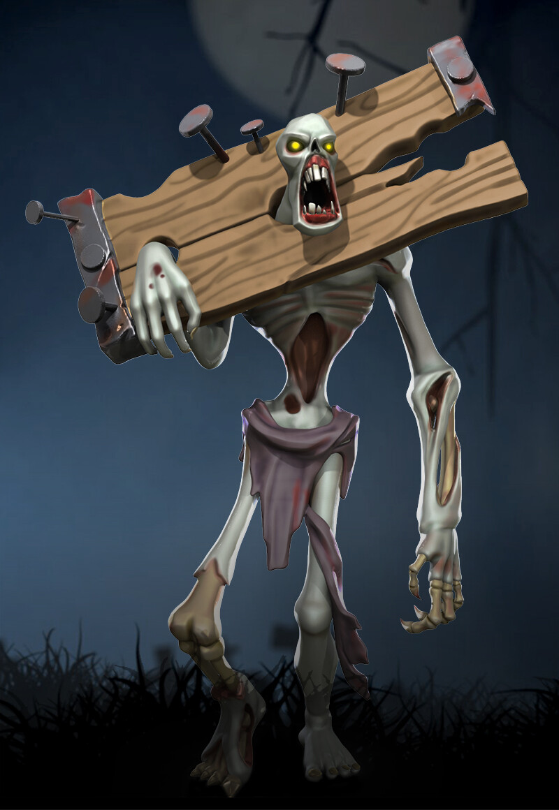 ArtStation - Stylized zombie