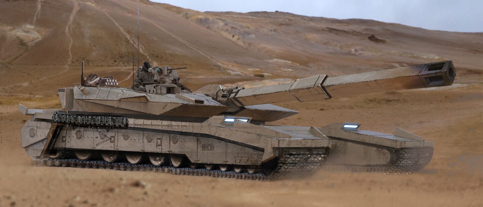 ArtStation - Highspeed Tank