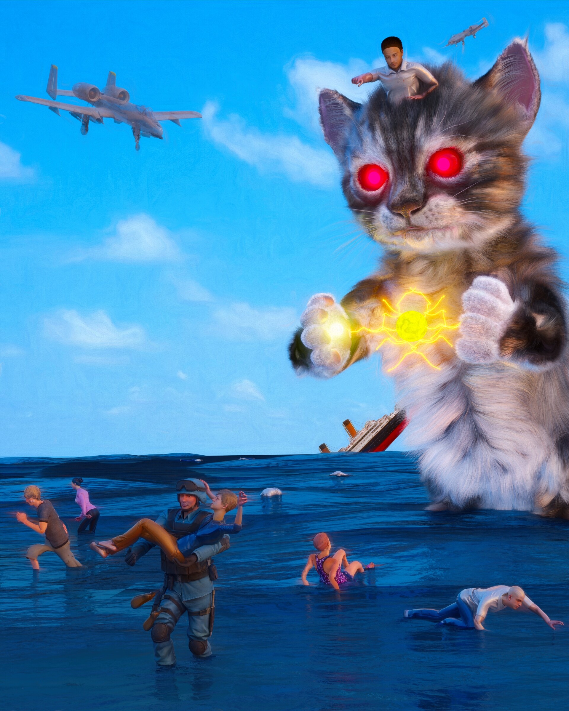 ArtStation - Catzilla