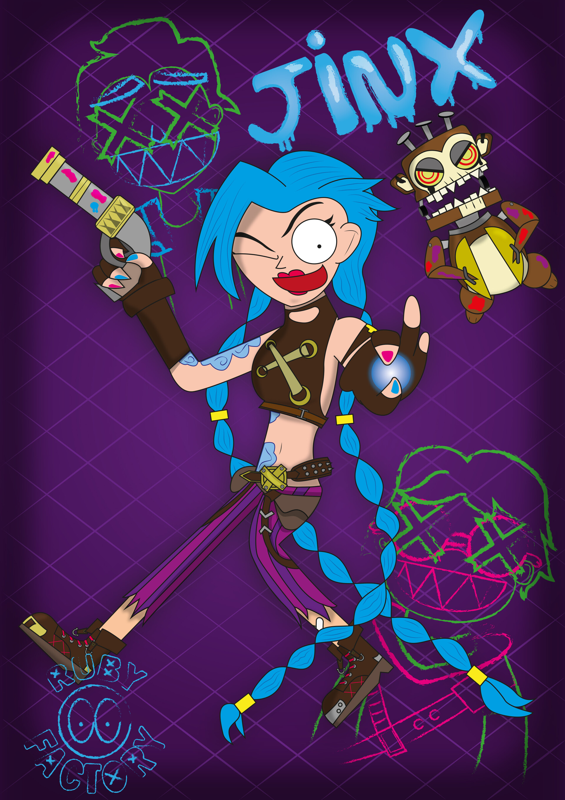 ArtStation - Jinx de Arcane