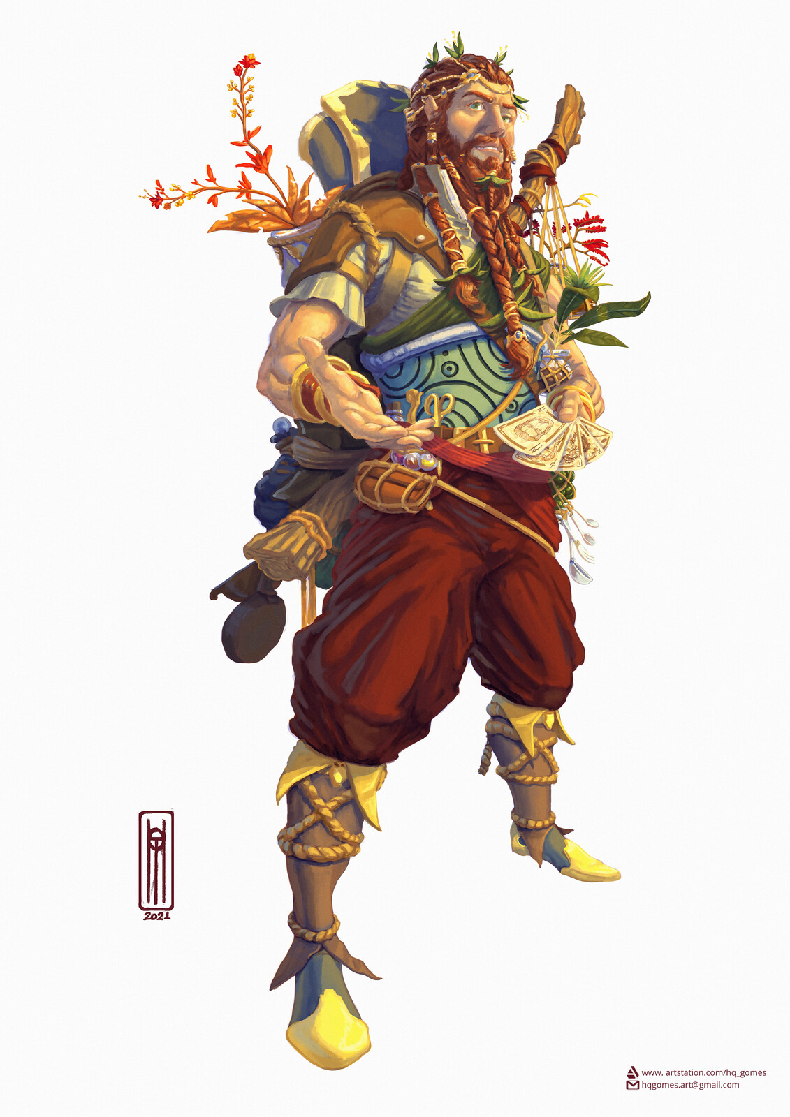 Henrique Gomes - The Seer - DnD Character Commission