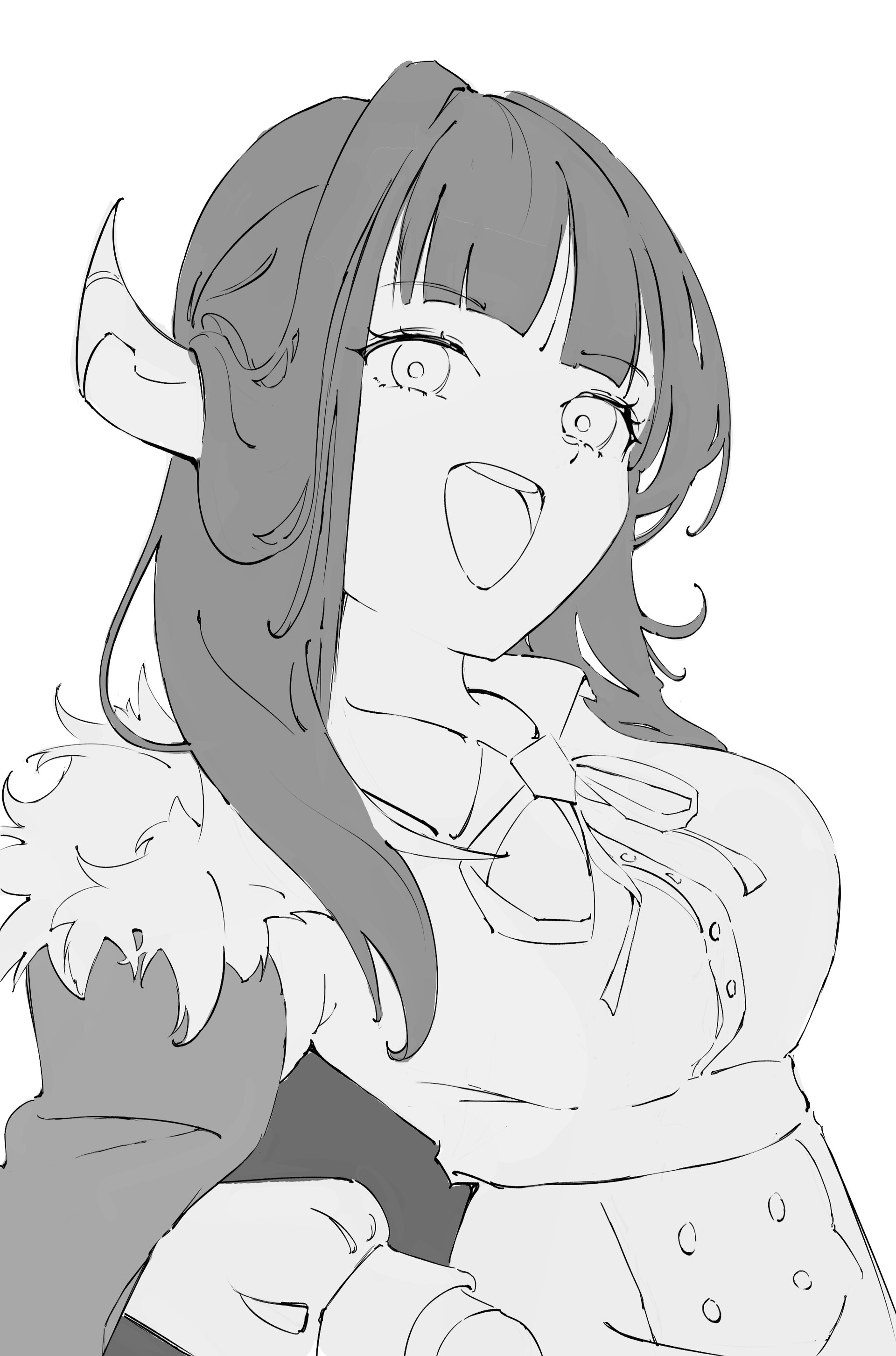 ArtStation - Aru (Blue Archive) WIP